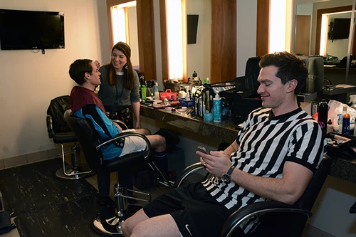 Scott Sterling Shootout Backstage Photo Shoot | Studio C Wiki | Fandom