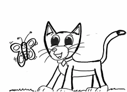scout and violet coloring pages