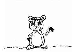 leapfrog scout coloring pages