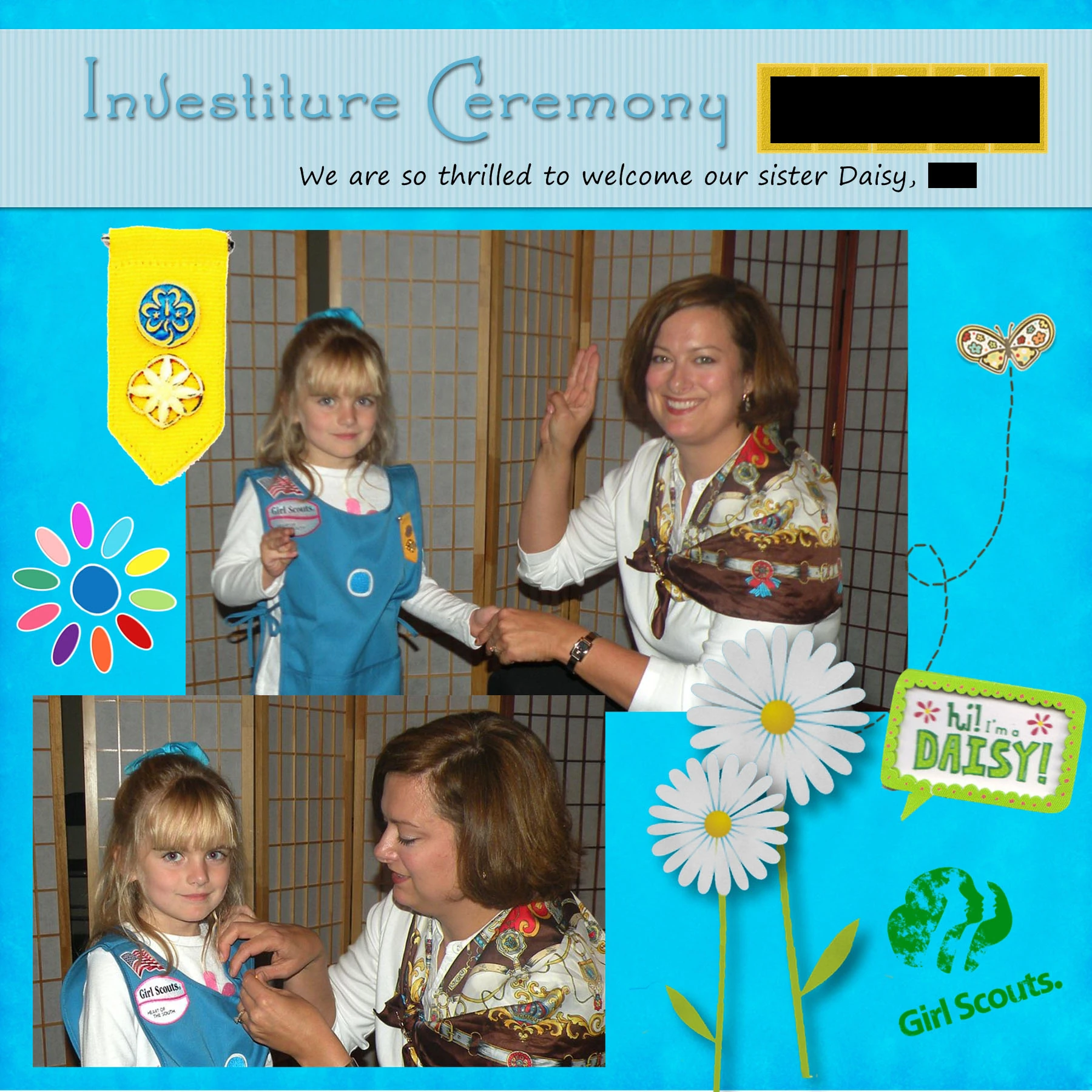 Girl Scout Investiture