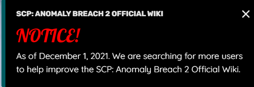 Writing Guide | SCP: Anomaly Breach 2 Fanmade Wiki | Fandom