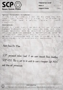 SCP-500 | SCP: Containment Breach Unity Edition Wiki | Fandom