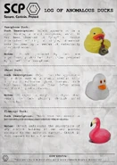 Anomalous Ducks | SCP: Containment Breach Unity Edition Wiki | Fandom