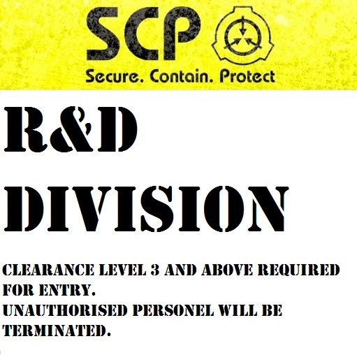 Category:R&D Department | SCP: Containment is Magic Wiki | Fandom