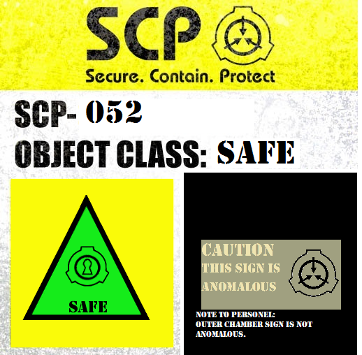 SCP-052 | SCP: Containment is Magic Wiki | Fandom