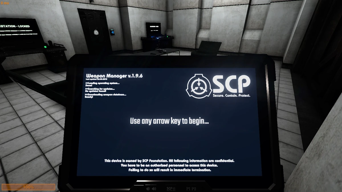 Weapon Manager Tablet | SCP: Secret Laboratory FANDOM Wiki | Fandom