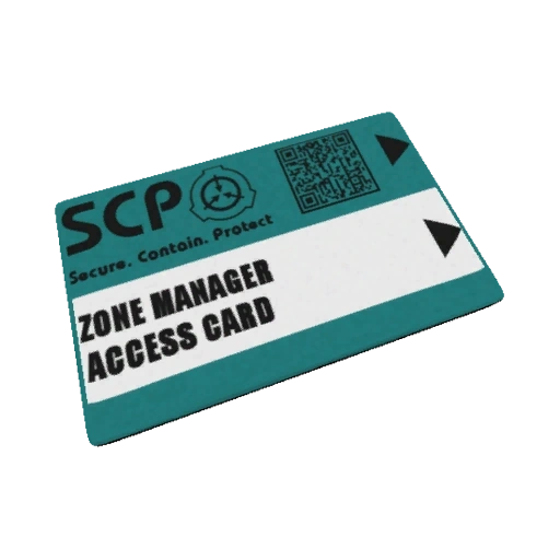 Zugangskarten: Zonenmanager | SCP Wiki | Fandom