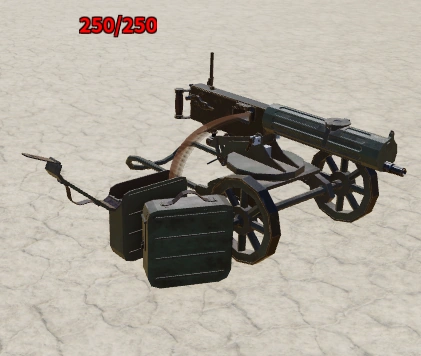 Maxim Machine Gun | SCP: The Red Lake Wiki | Fandom