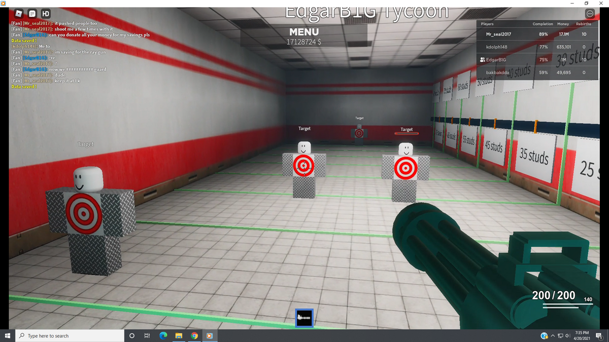 Mini Gun Scp Tycoon Wiki Fandom