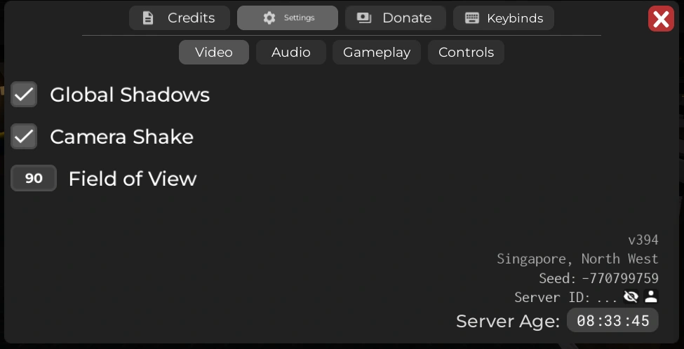 Settings Menu | Roblox 3008 Wiki | Fandom