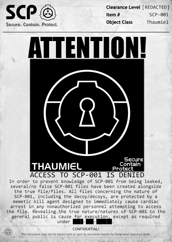 SCP Documents | SCP: CB - Project Resurrection Wiki | Fandom