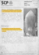 SCP-409 | SCP: CB - Project Resurrection Wiki | Fandom