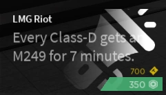 Class-D LMG Riot | SCP: Foundation Roleplay Wiki | Fandom