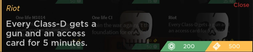 Class-D Riot | SCP: Foundation Roleplay Wiki | Fandom