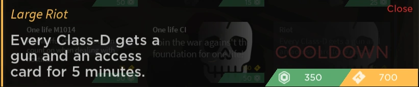 Class-D Large Riot | SCP: Foundation Roleplay Wiki | Fandom