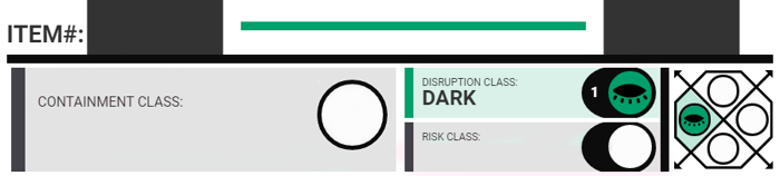 Dark (disruption class) | SCPOneCanonProject Wiki | Fandom