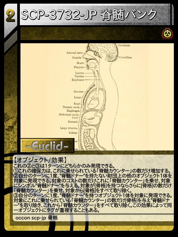 SCP-3732-JP 脊髄バンク | Scptcgjpj Wiki | Fandom