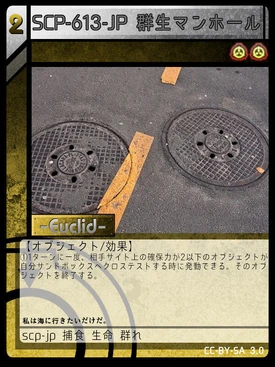 SCP-613-JP 群生マンホール | Scptcgjpj Wiki | Fandom