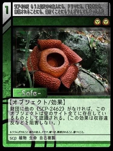 SCP-2462 もう上辺だけの友人にも | Scptcgjpj Wiki | Fandom