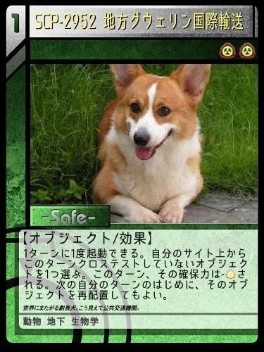 SCP-2952 地方グウェリン国際輸送 | Scptcgjpj Wiki | Fandom