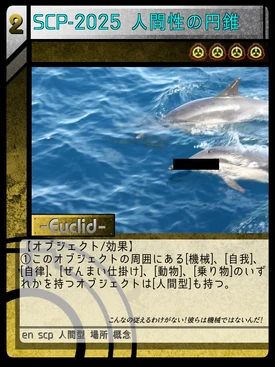 SCP-2025 人間性の円錐 | Scptcgjpj Wiki | Fandom