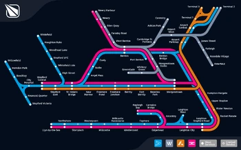 Network Map | Stepford County Railway Wiki | Fandom