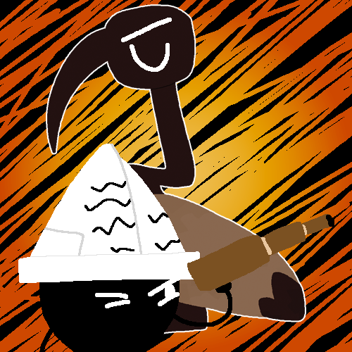 STATUE OF IBIS + newspaper hat | Scram School Wiki | Fandom