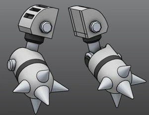 Spike Gauntlets | Scrap Metal Heroes Wiki | Fandom
