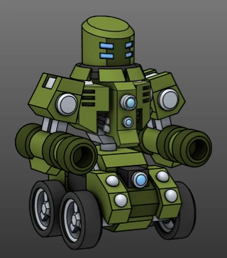 V-15 Rocket Mech | Scrap Metal Heroes Wiki | Fandom