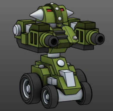 M-90 Assault Bot | Scrap Metal Heroes Wiki | Fandom