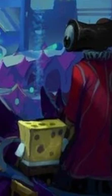 Unnamed anthropomorphic hammerhead shark-like character (The SpongeBob ...