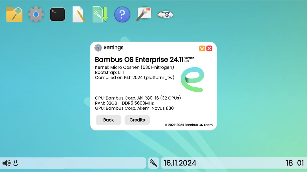 Bambus OS Enterprise | Scratch Operating Systems Wiki | Fandom