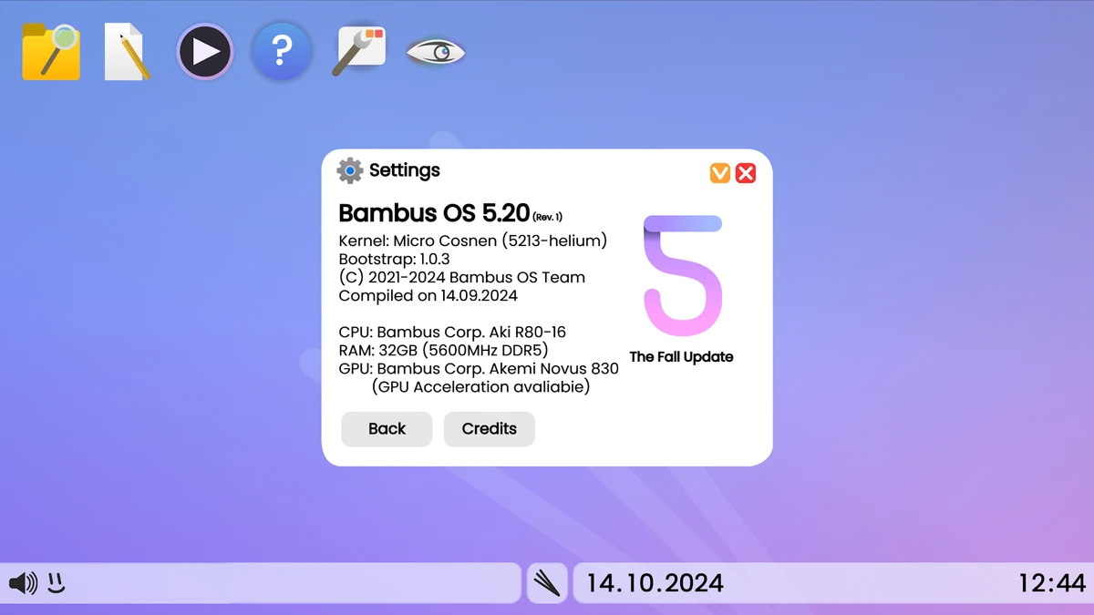 Bambus OS 5 | Scratch Operating Systems Wiki | Fandom
