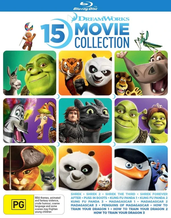 DreamWorks Animation: 15-Movie Collection | Scratchpad VII Wiki | Fandom