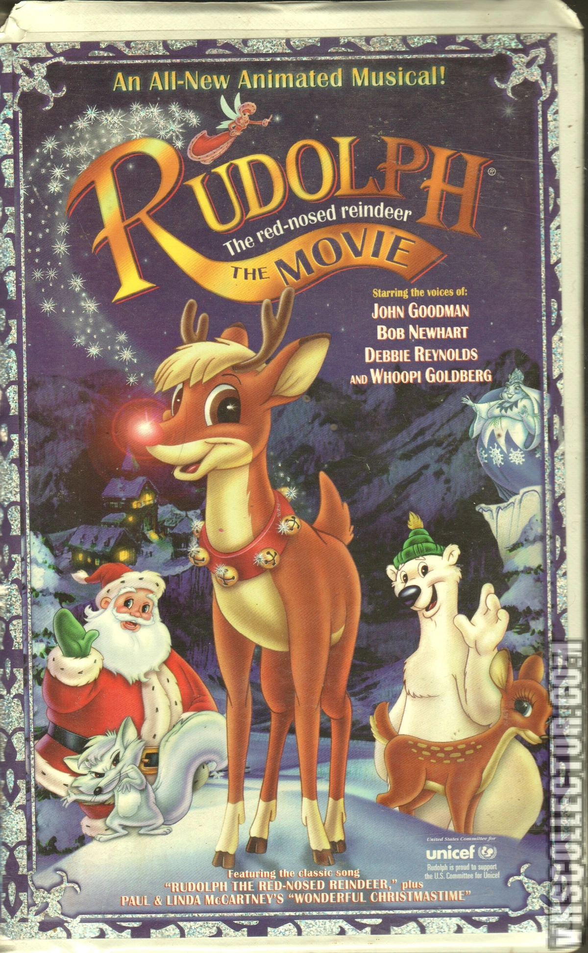 Opening To Rudolph The Red-Nosed Reindeer: The Movie 1998 VHS (Warner ...