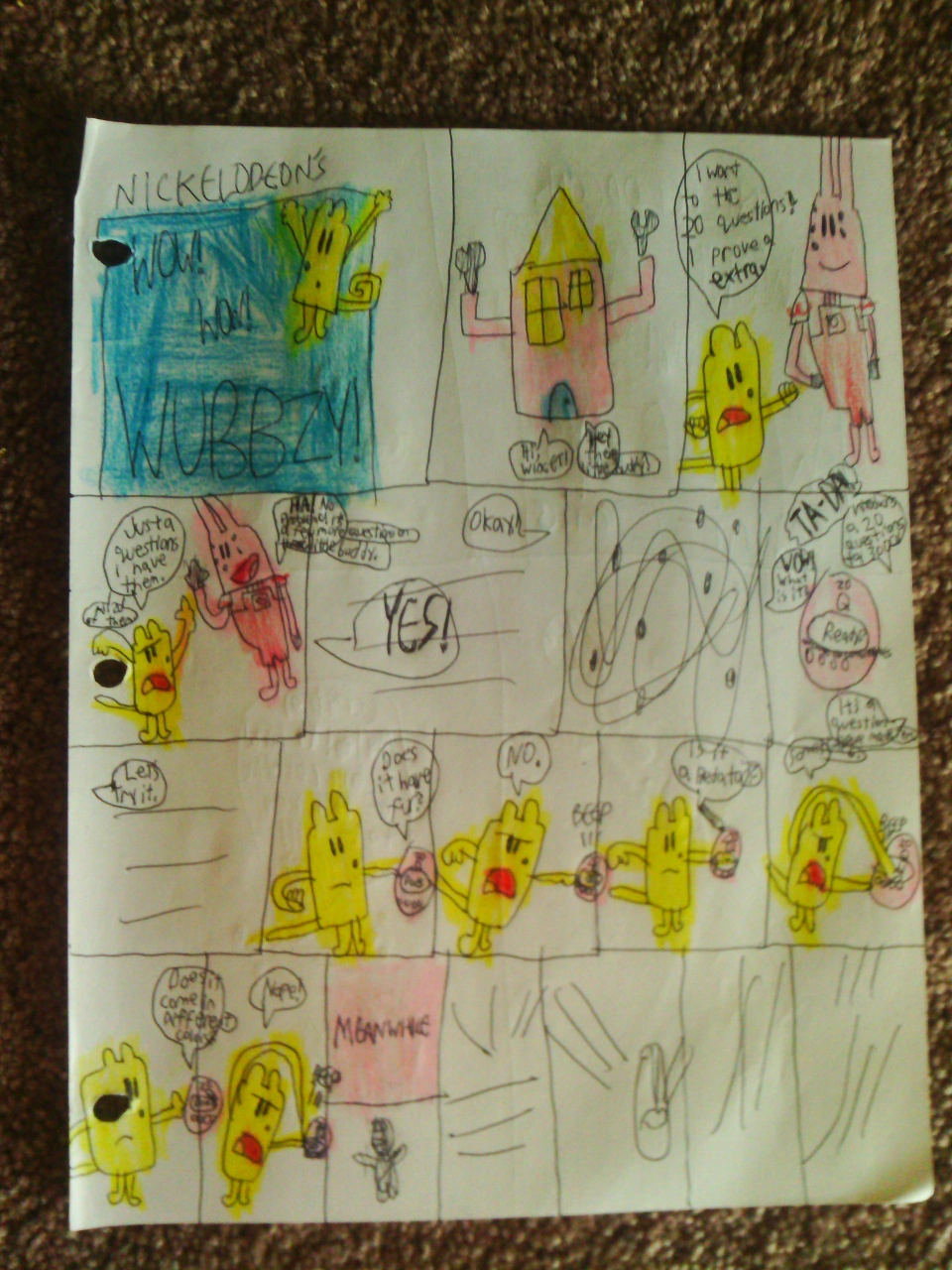 Wow Wow Wubbzy Comics Season 11 | Scratchpad | Fandom