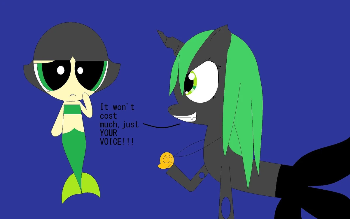 The Little PowerPuff-Mermaid (A YoungOtakuNerd Production) | Scratchpad ...