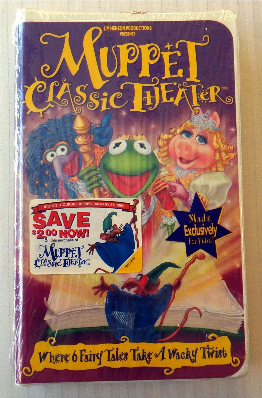 Opening To Muppet Classic Theater 1994 VHS (Buena Vista and Jim Henson ...