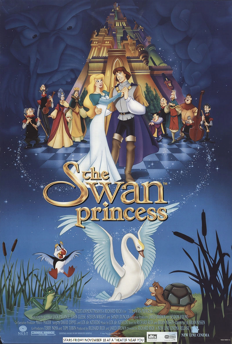 Opening To The Swan Princess 1994 Theatre (AMC) | Scratchpad | Fandom