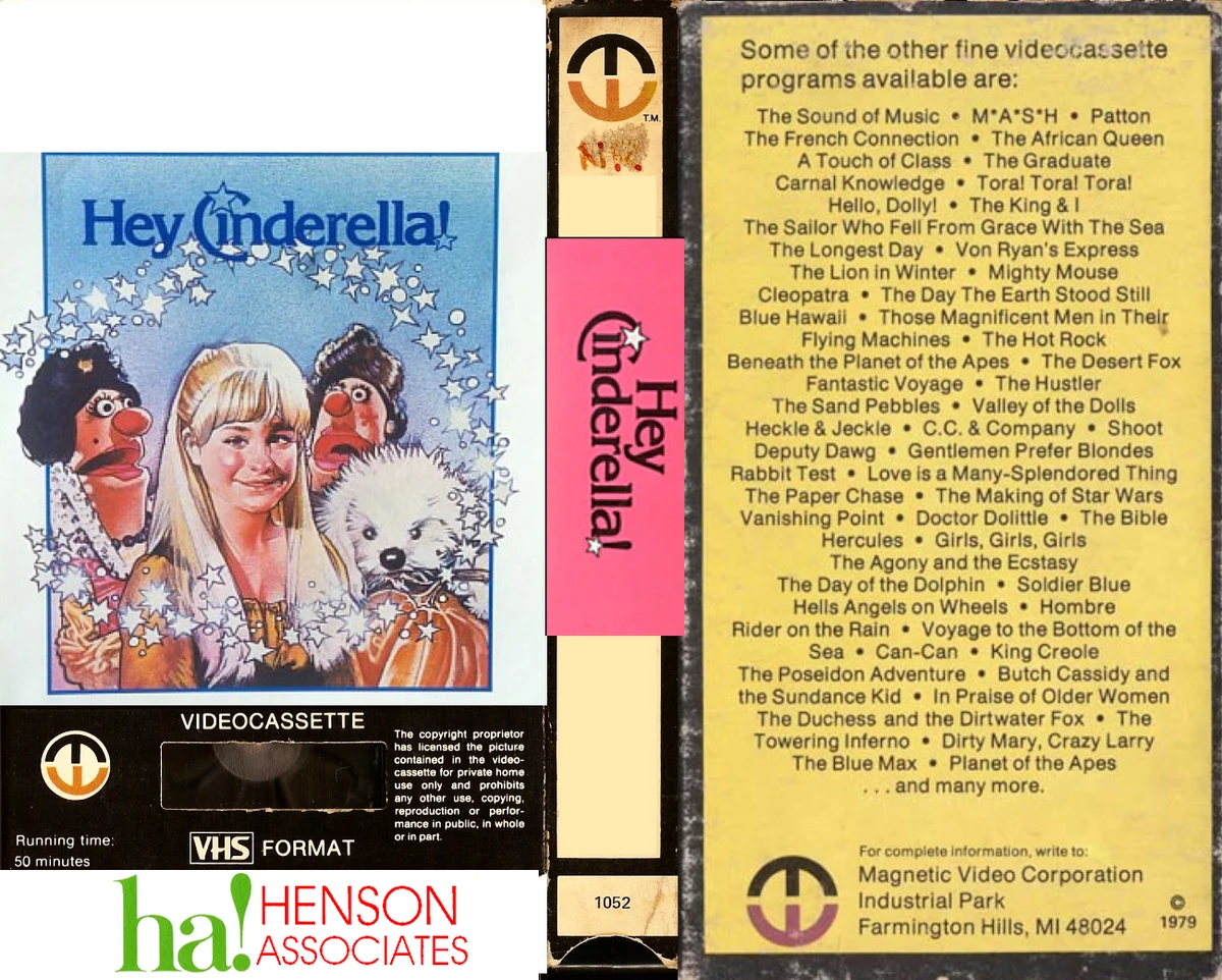 Opening To Hey Cinderella 1979 VHS | Scratchpad | Fandom