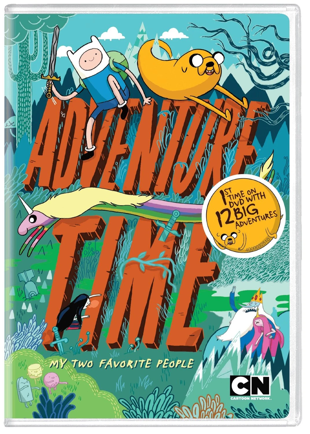 Opening To Adventure Time: My Two Favorite People 1999 VHS (Fake ...