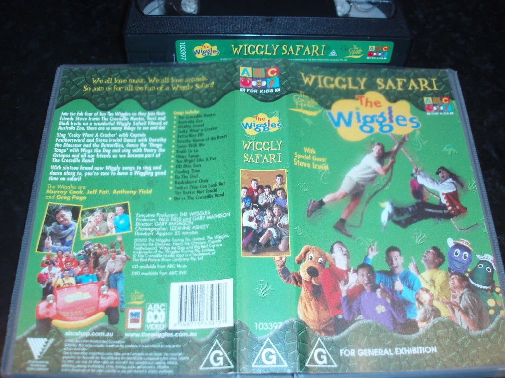 Wiggles Wiggly Safari Vhs The Wiggles On TIDAL