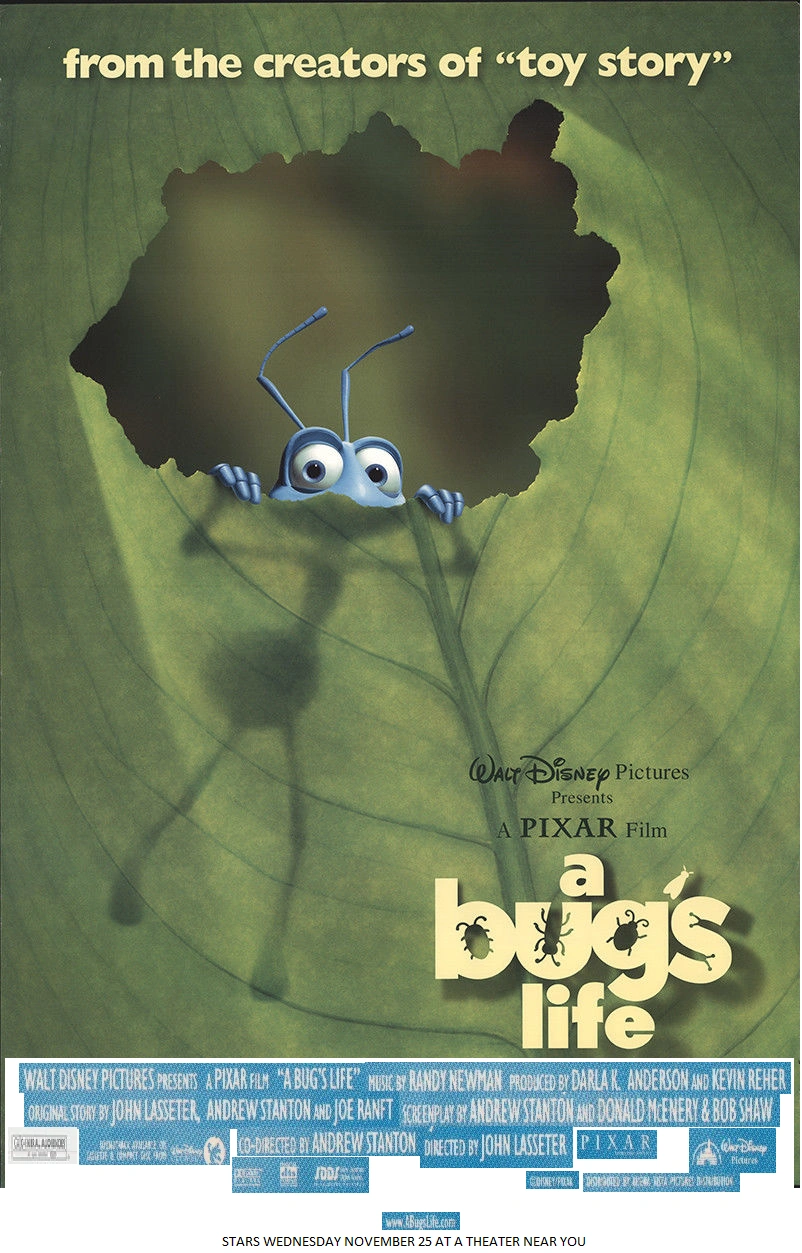 Opening To A Bug's Life AMC Theaters (1998) | Scratchpad | Fandom