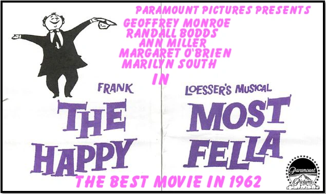 The Most Happy Fella (1962 film) | Scratchpad | Fandom