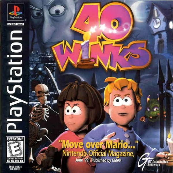 40 Winks (1999 Game) | Scratchpad | Fandom