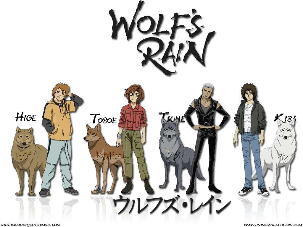 how to draw characters from wolfs rain