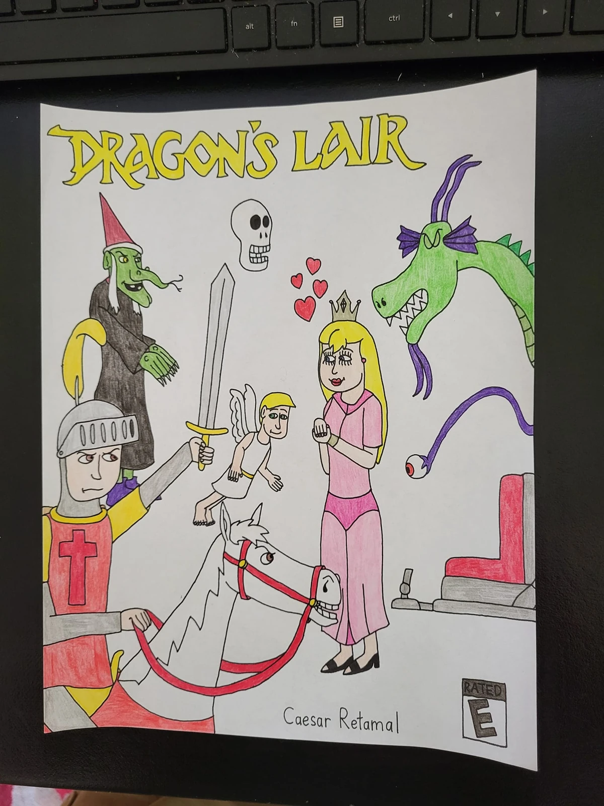 How To Draw Dragons Lair