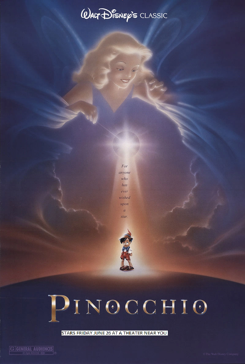 Opening To Pinocchio 1992 Re-Release AMC Theatres | Scratchpad | Fandom