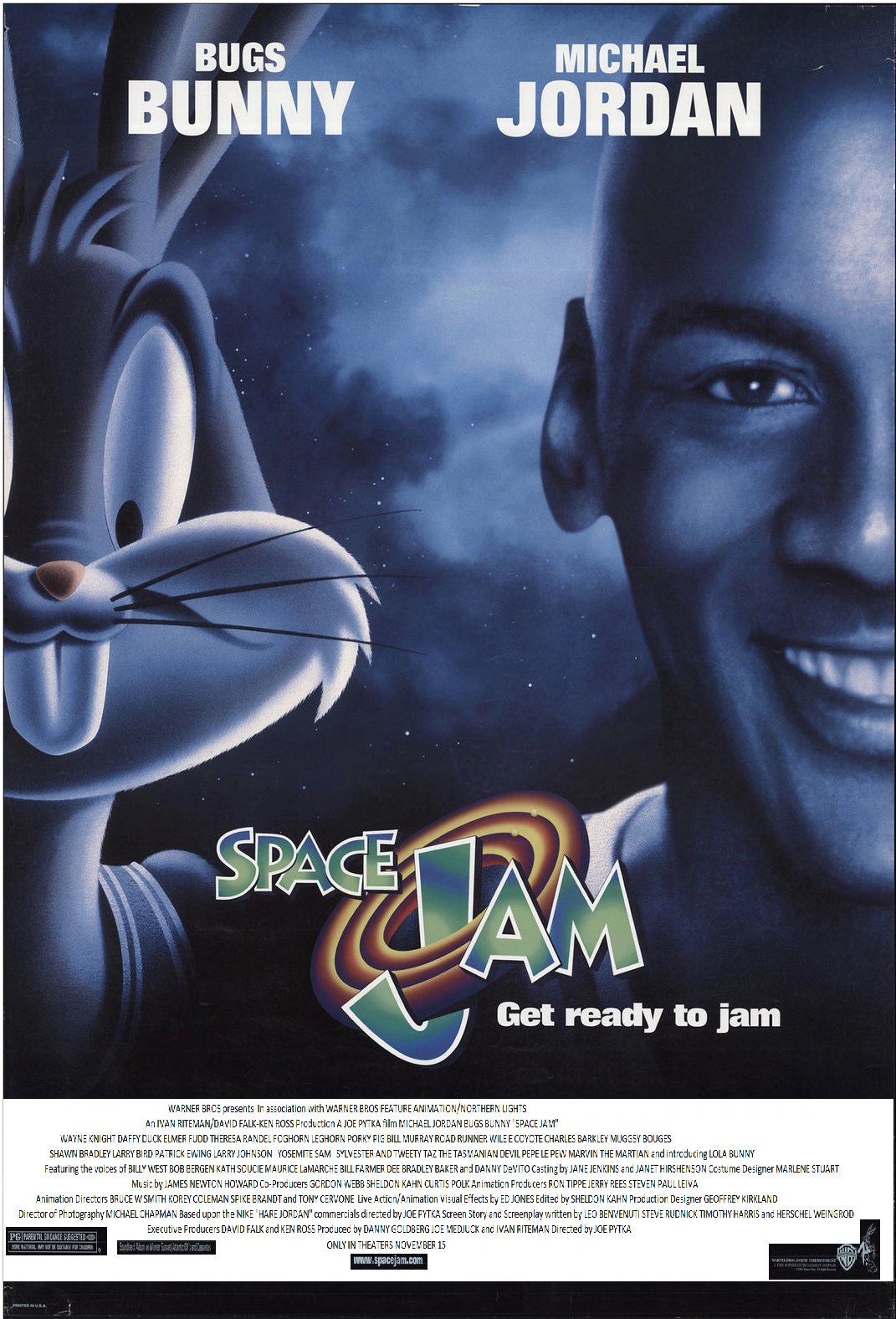 Opening to Space Jam 1996 Theater (Pacific Theaters) | Scratchpad | Fandom