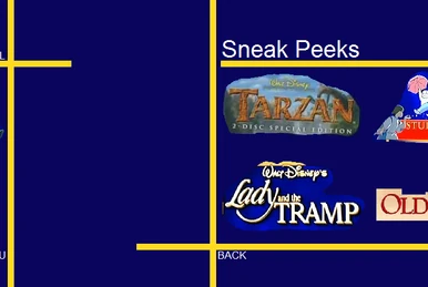 Spymate Sneak Peeks Menu